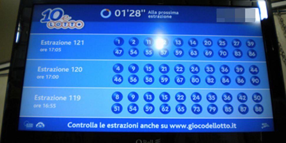 10eLotto, vincita da 50 mila euro a San Giuseppe Jato - Giornale di Sicilia