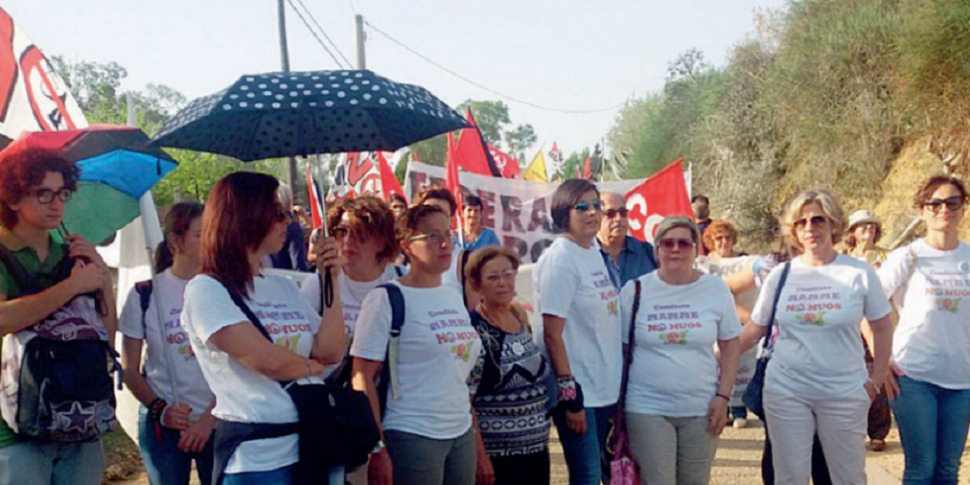 «No Muos», a Niscemi una marcia di protesta - Giornale di Sicilia