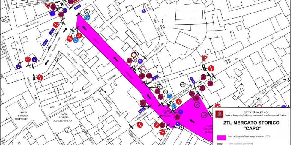 Palermo, traffico limitato nei mercati storici: Ztl a Ballarò e alla ...