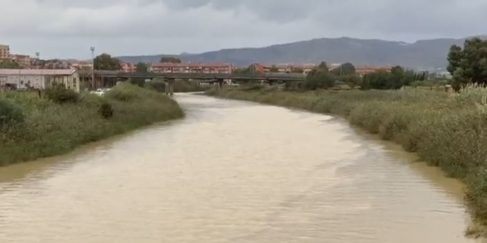 Agrigento Fiume Salso A Rischio Esondazione Il Video Della Piena