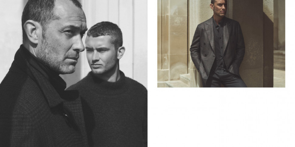 Jude e Raff Law protagonisti campagna Brioni - Giornale di Sicilia