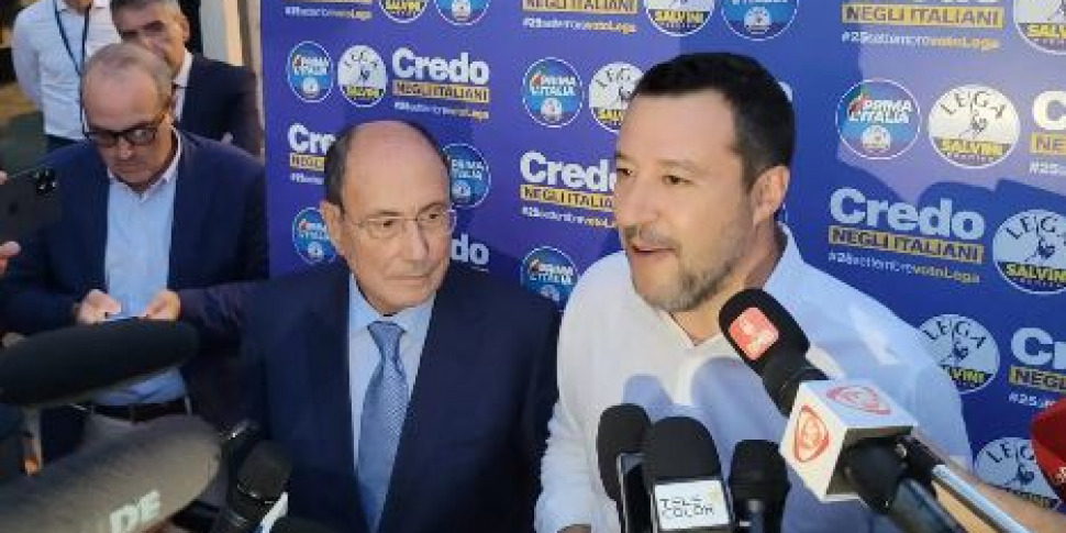 Salvini e Schifani a Catania: l'aria della vittoria si tocca con mano ...