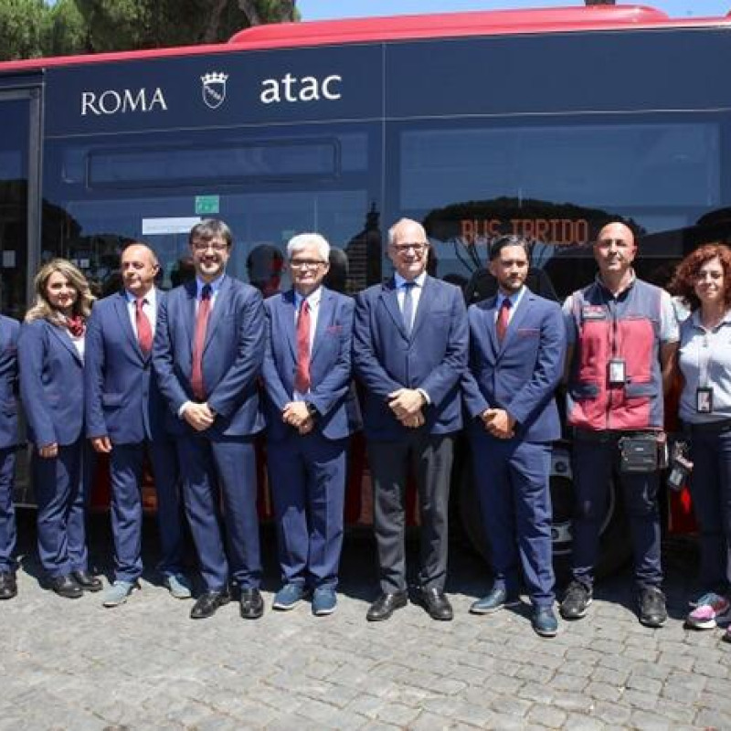 Roma: al via trasformazione della flotta Atac, in servizio nuovi bus ...