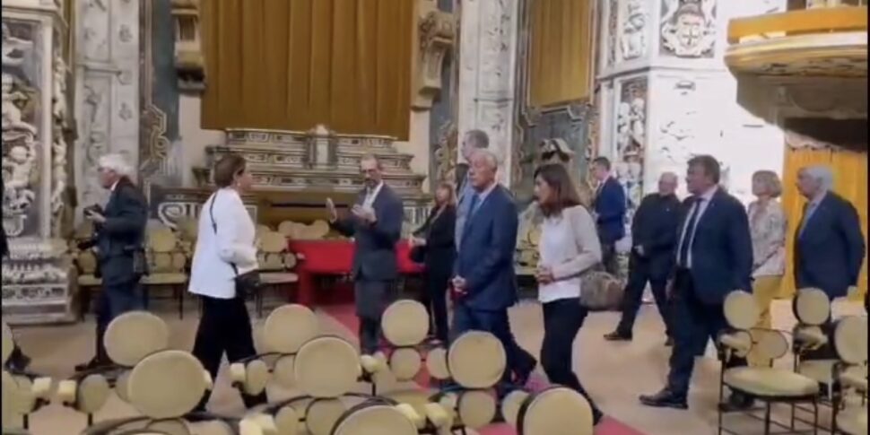 Tour tra le meraviglie di Palermo per Marcelo Rebelo de Sousa e Filippo ...