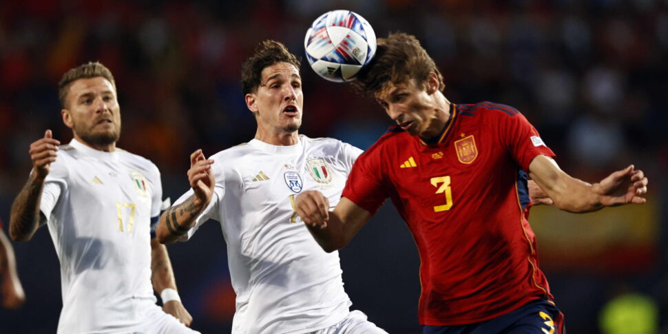 Beffa per l'Italia, la Spagna vince 2-1 e vola in finale di Nations ...