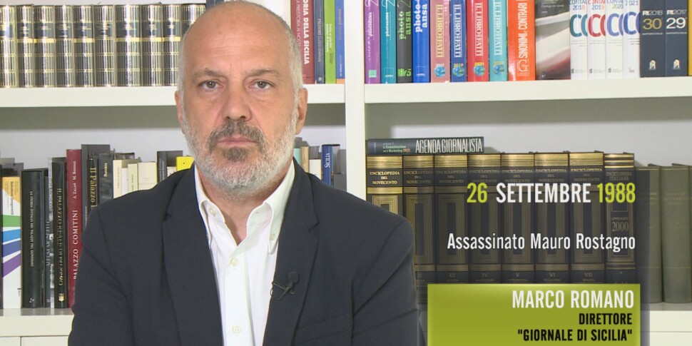 Rai, il direttore del Giornale di Sicilia Marco Romano a «Il giorno e la storia» - Giornale di ...