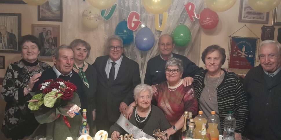Valledolmo festeggia i 102 anni di Filippina - Giornale di Sicilia