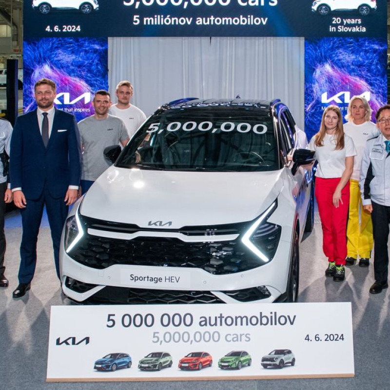 Kia Slovakia festeggia 5 milioni di vetture prodotte - Giornale di Sicilia