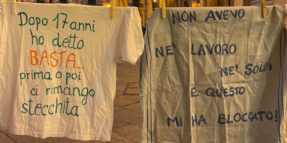 Giornata contro la violenza di genere, a Palermo flash mob in Piazza ...