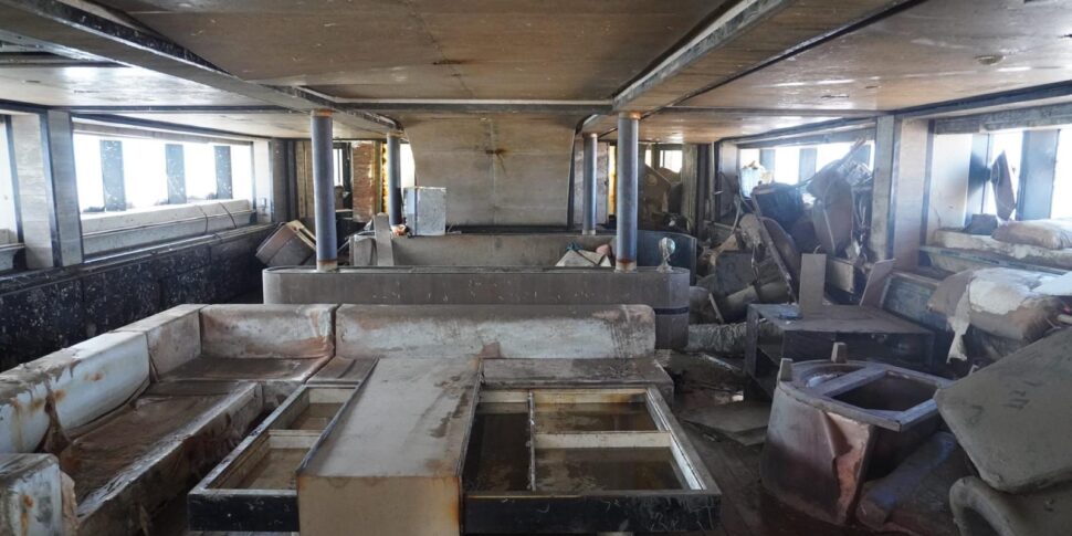 Bayesian, ecco gli interni del veliero dopo il naufragio - Giornale di ...