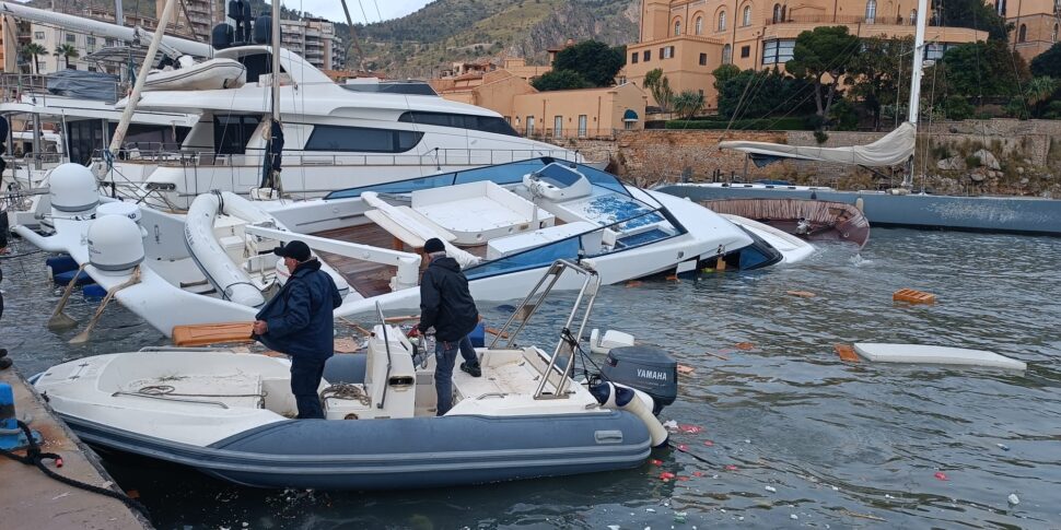Palermo, danni al porticciolo turistico dell'Acquasanta - Giornale di ...